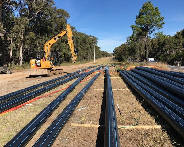 HDPE Pipeline Welding Gallery - South Coast Pipelines
