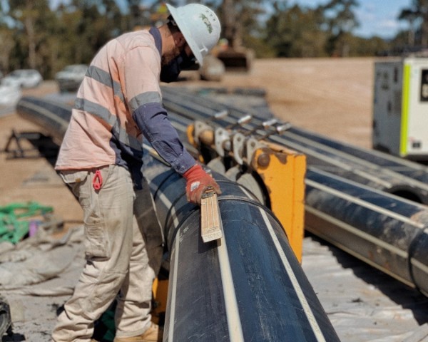 HDPE Pipeline Welding Gallery - South Coast Pipelines